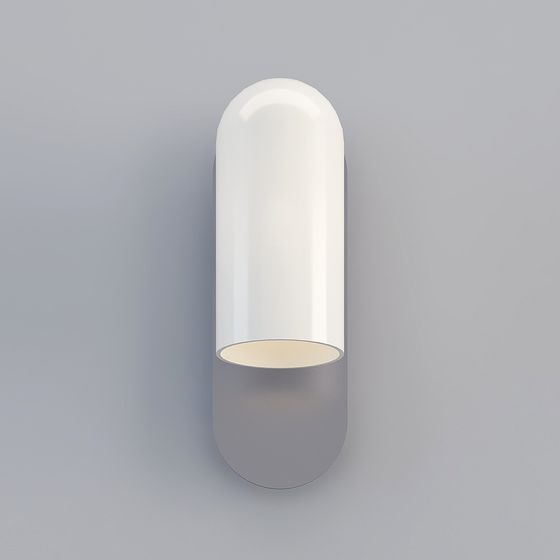 Modern Capsule Wall Light 3D model