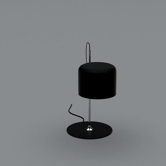 Modern Low-Poly Table Lamp 3D model