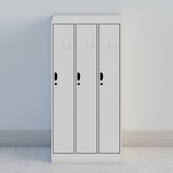 Modern Industrial Storage Cabinet 3D model