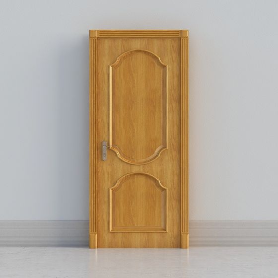 Elegant Modern Interior Door 3D Model