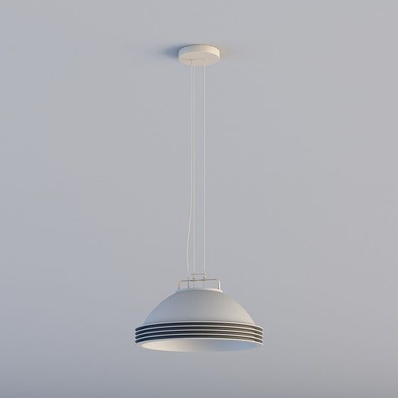 Modern Minimalist Pendant Light 3D model