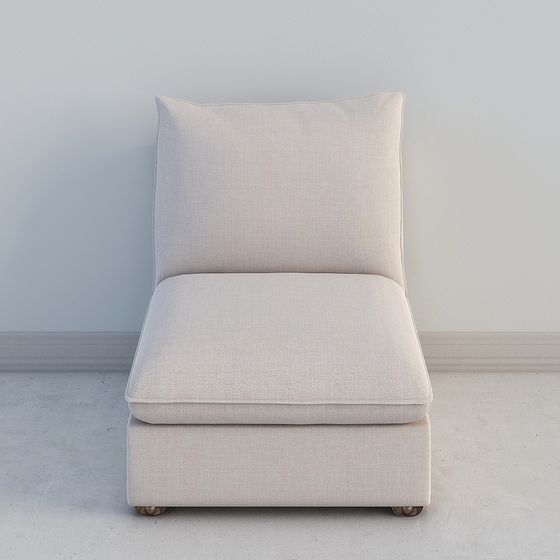 Cozy Corner Chair 3D model
