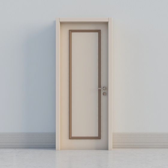 Minimalist Door 3D model