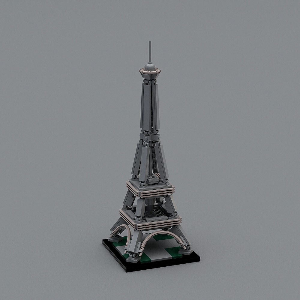 3D Puzzle Model Eiffel Tower – Realistic & Iconic Design