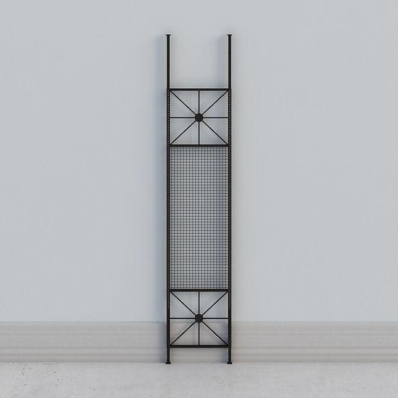 Industrial Metal Ladder 3D model