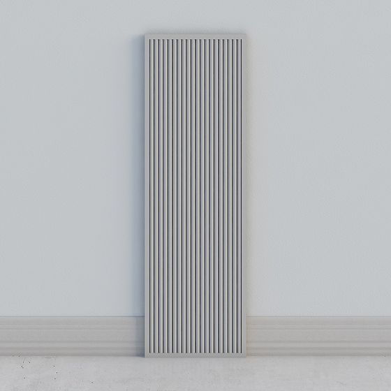 Vertical Stripes Panel 3D model