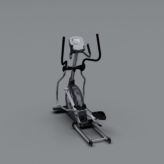 Stylish Low-Polygon Elliptical Machine 3D model