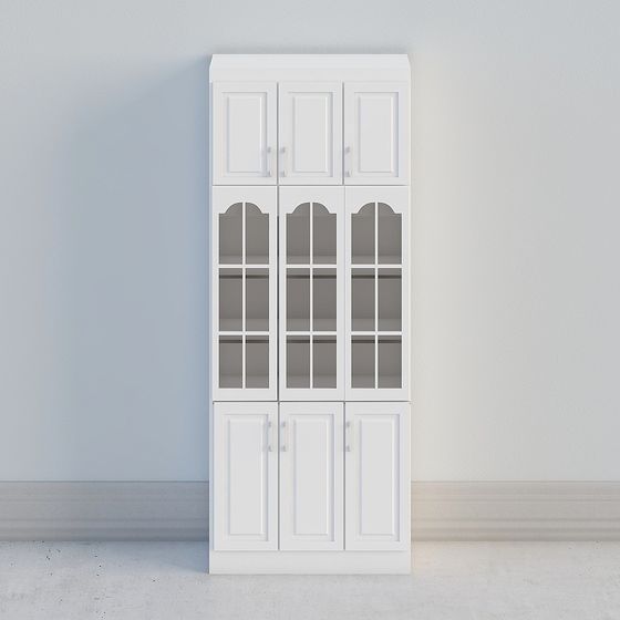 Classic Storage Cabinet 3D model