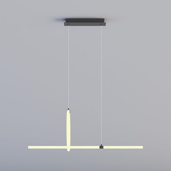 Modern Pendant Light 3D model