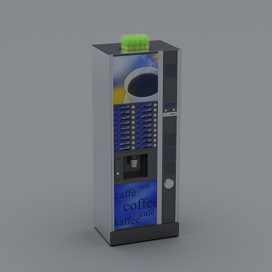 Vending Machine 3D Model – Free Style