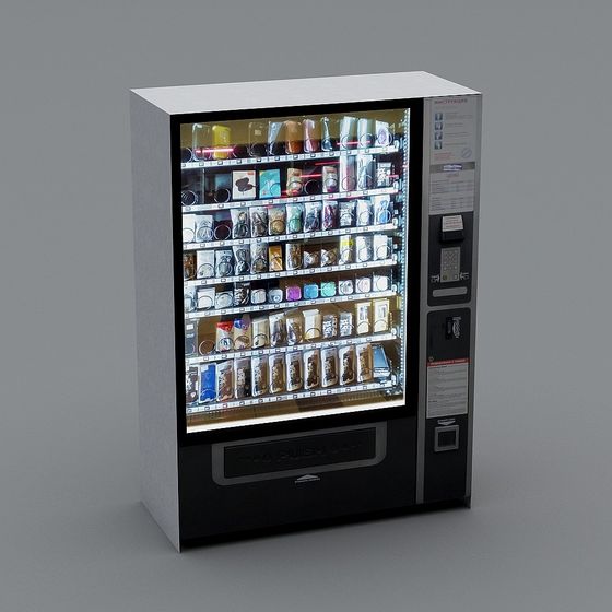Realistic Vending Machine 3D model
