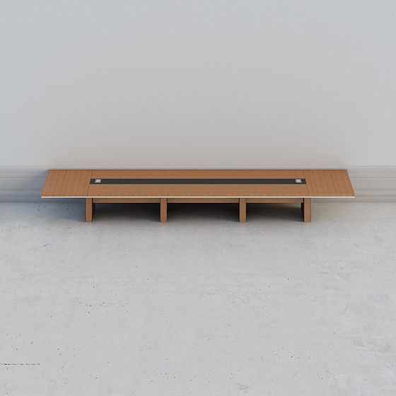 Urban Bench 3D model for Contemporary Environments