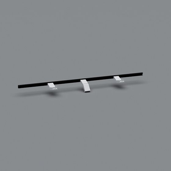 Urban Skyline Light Fixture 3D model for Modern Spaces