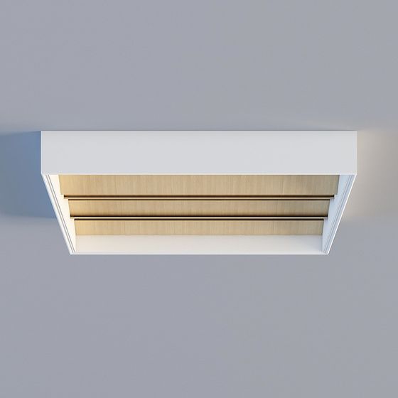 Modern Minimalist Ceiling Light 3D model