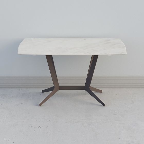 Urban Style Dining Table 3D model