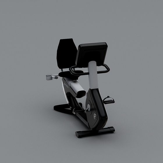 Life Fitness Exercise Bike 3D model for Modern Design