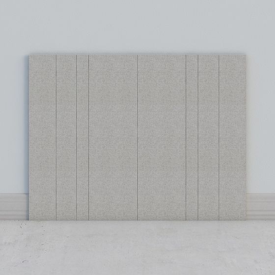 Concrete Partition Wall 3D model for Modern Spaces