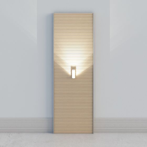 Light and Shadow Door 3D model