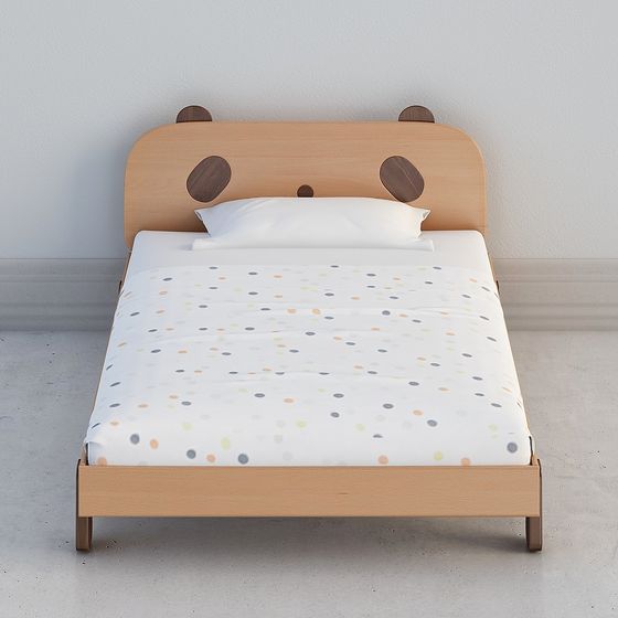 Panda Bed 3D model for Modern Home Design
