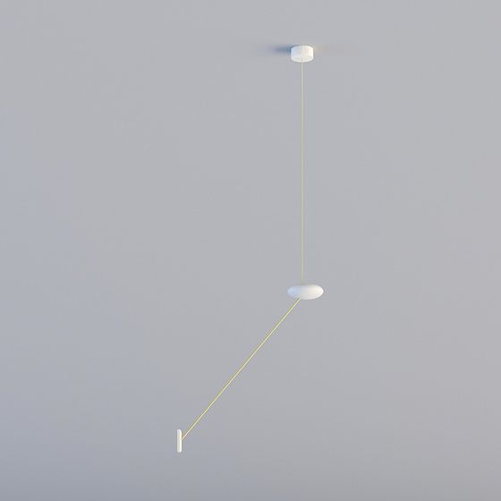 Modern Minimalist Pendant Light 3D model