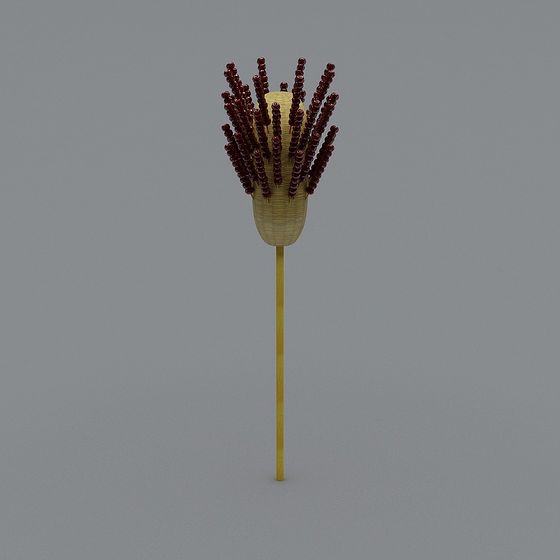 Vibrant Spike Flower 3D model