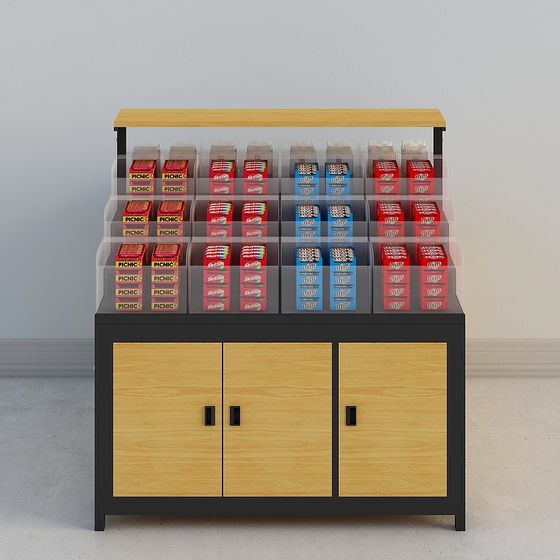 Modern Candy Display Cabinet 3D model