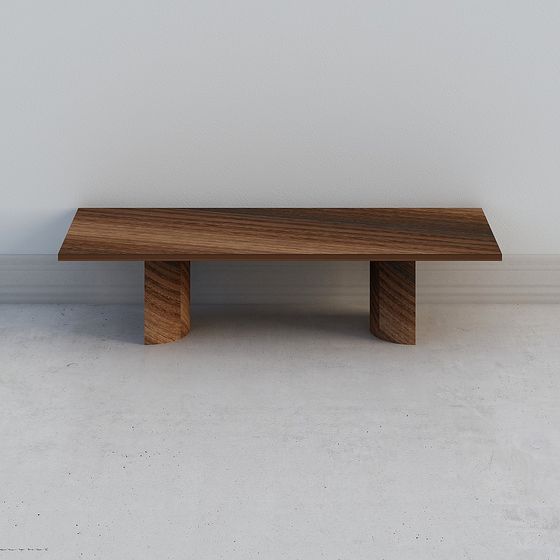 City Bench 3D model for Modern Interiors