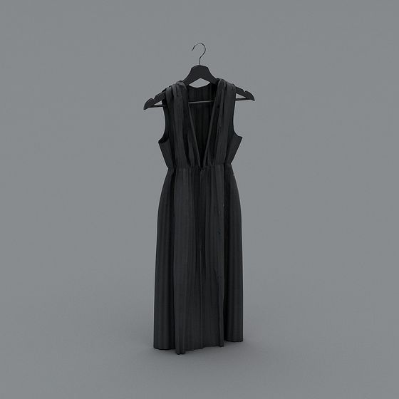 Ethereal Gown 3D model for Creative Projects