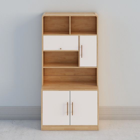 Modern Urban Study Cabinet 3D model