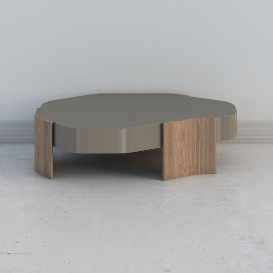 Sleek Coffee Table 3D model for Modern Design