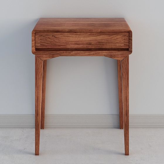 Urban Corner Side Table 3D Model for Modern Spaces