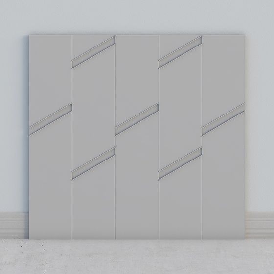 Urban Panel 3D model for Creative Spaces