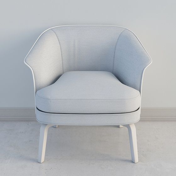 Cozy Corner Chair 3D model