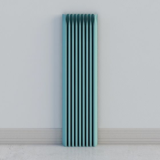 Urban Radiator Low-Poly 3D Model