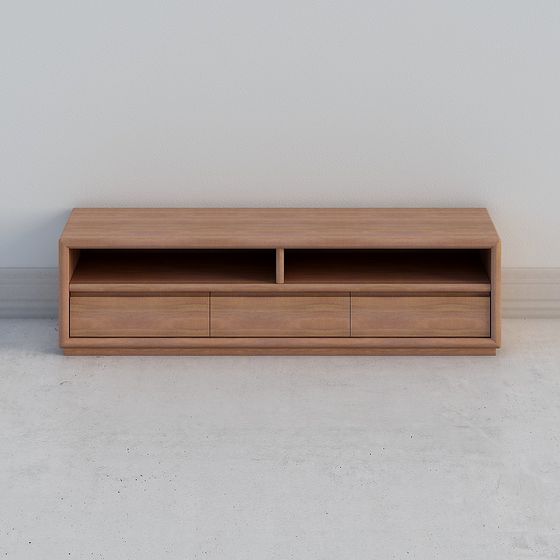 City Window TV Stand 3D model