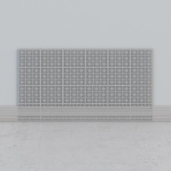 Urban Maze 3D Model for Modern Aesthetics