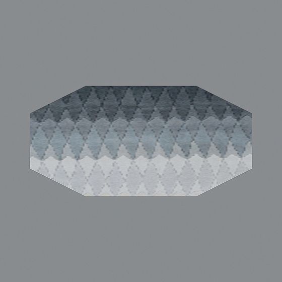 Diamond Pattern Carpet 3D model