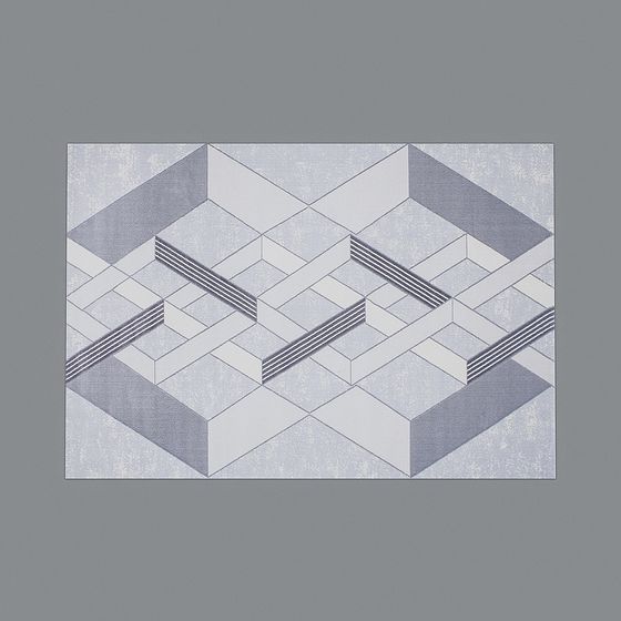 Optical Illusion Floor Tiles 3D model for Creative Projects