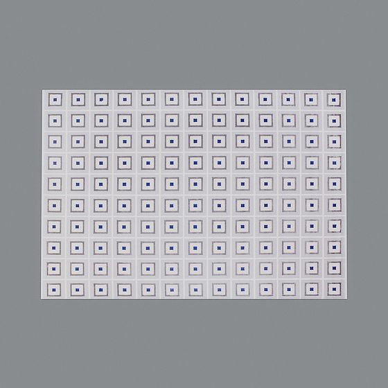 Square Grid 3D model for Creative Projects