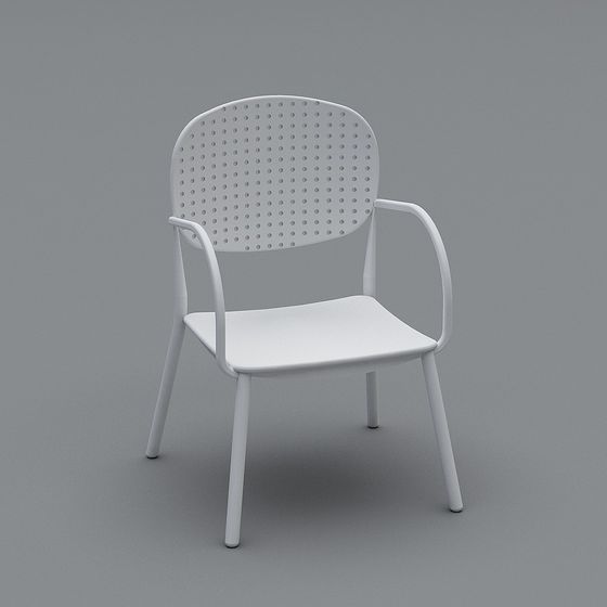 เก้าอี้พลาสติกมีที่วางแขน