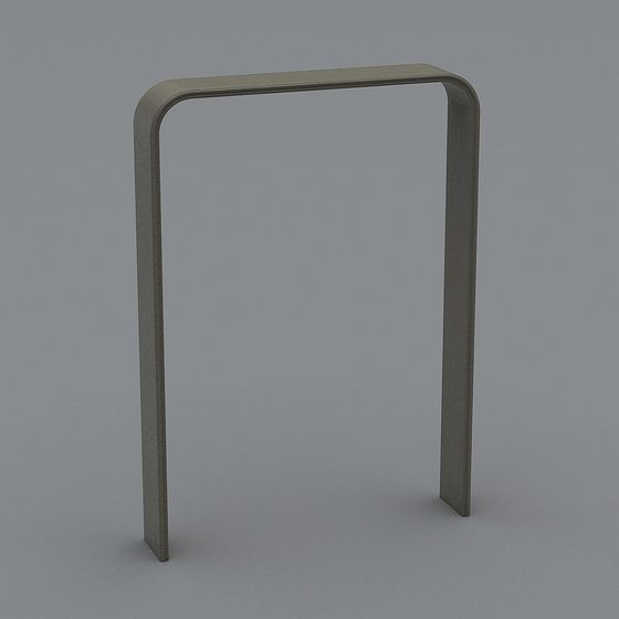 Sleek Metal Frame 3D model for Modern Design