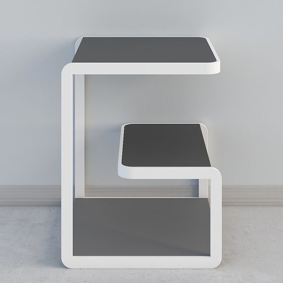 Minimalist Side Table 3D model