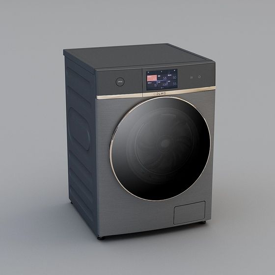 Elegant 3D Washer Model for Home Design