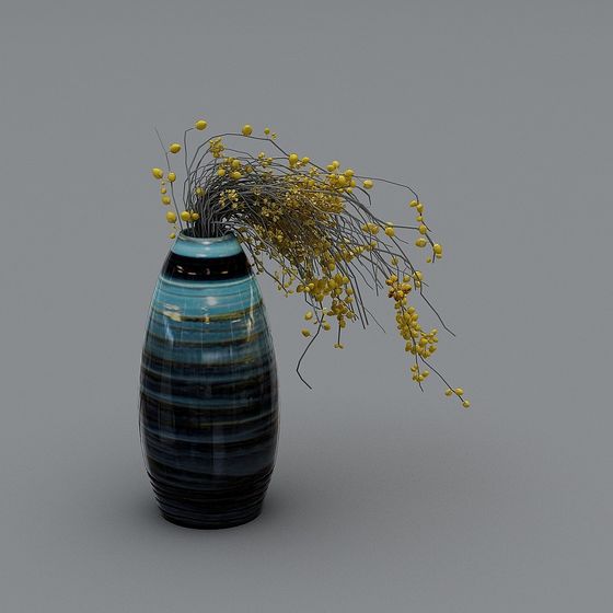 Artistic Vase 3D model