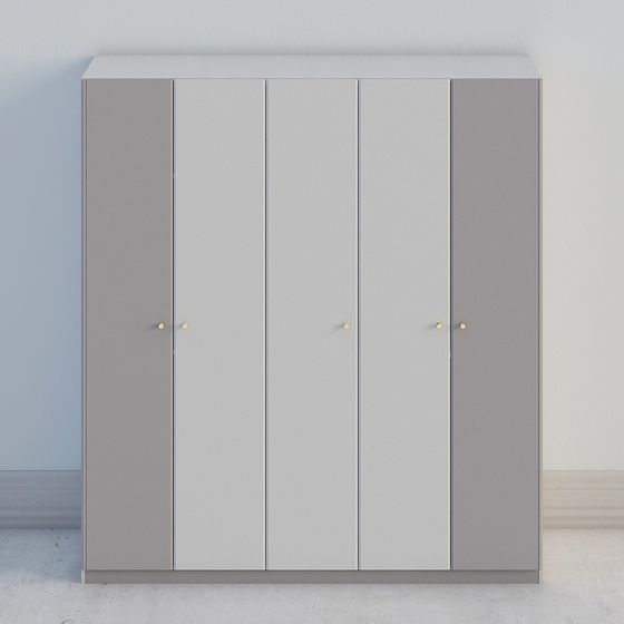 Urban Closet 3D model for Modern Interiors