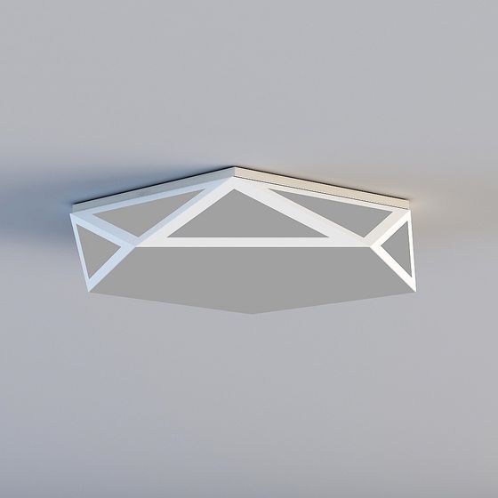 Geometric Ceiling Light 3D model