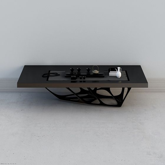 Streamlined Coffee Table 3D model