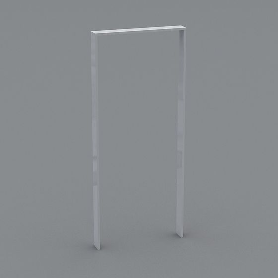 Minimalist Door Frame 3D model