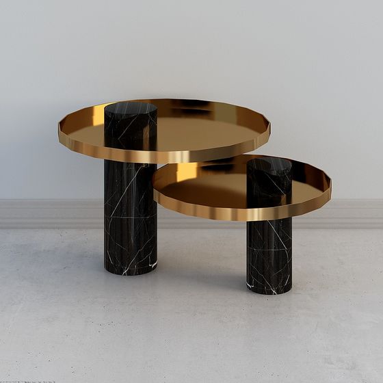 Group Side Table 3D Model – Versatile Free