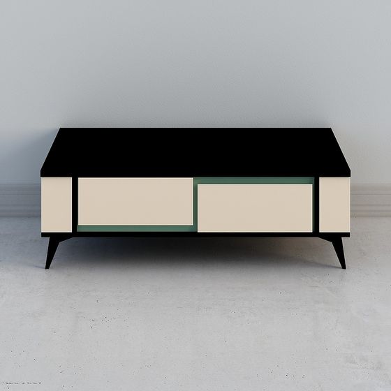 City Window TV Stand 3D model